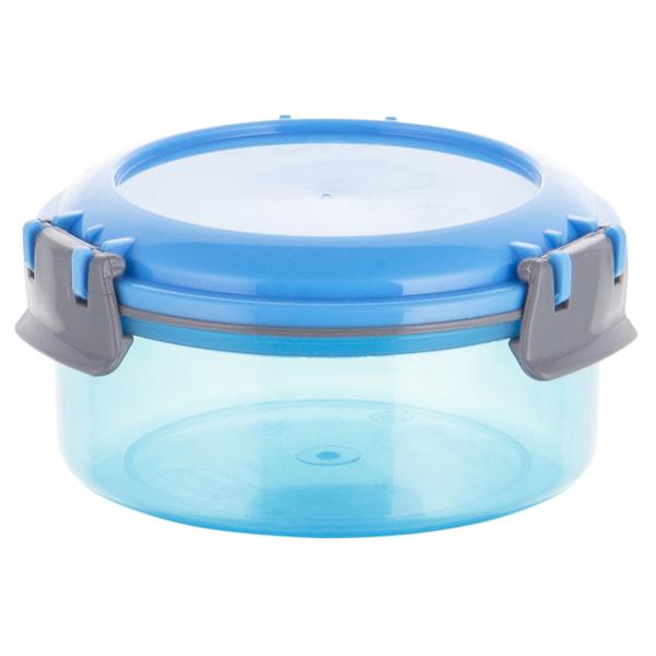 Polyset Lock It Assorted Colour Round Plastic Tiffin Box 300 ml - JioMart