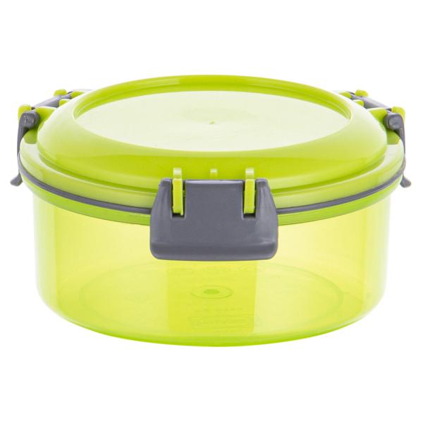 Polyset Lock It Assorted Colour Round Plastic Tiffin Box 300 ml - JioMart