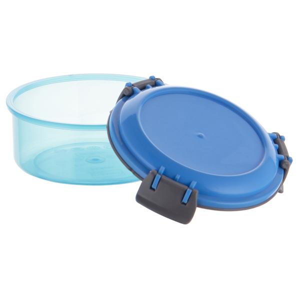Polyset Lock It Assorted Colour Round Plastic Tiffin Box 300 ml - JioMart