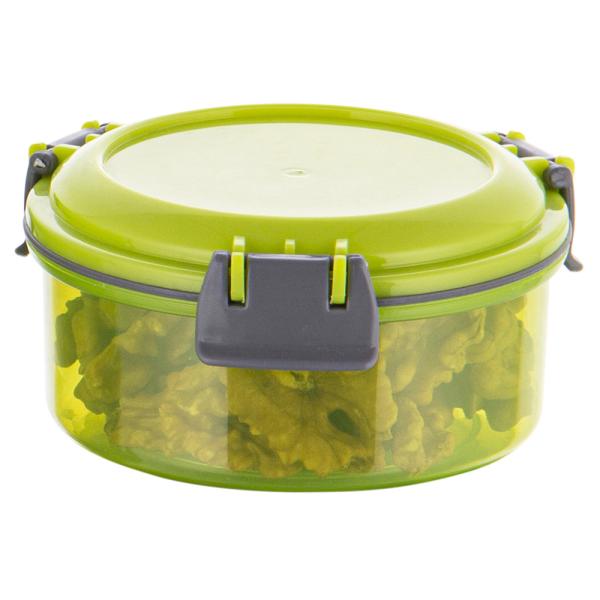 Polyset Lock It Assorted Colour Round Plastic Tiffin Box 300 ml - JioMart