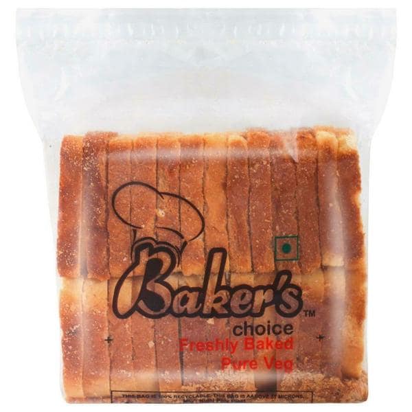 Baker's Choice Freshly Baked Rusk 200 g (Pack) - JioMart