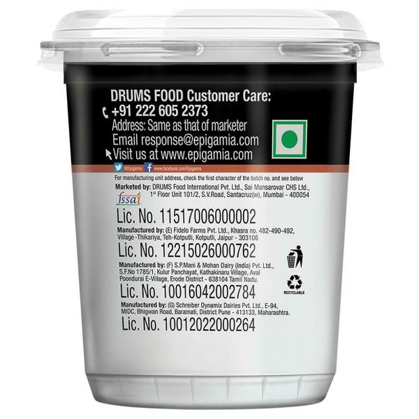 Epigamia Artisanal Curd 400 g (Container) - JioMart