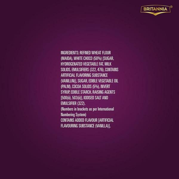 Britannia Pure Magic Deuce White Choco Cream Biscuits 60 g - JioMart