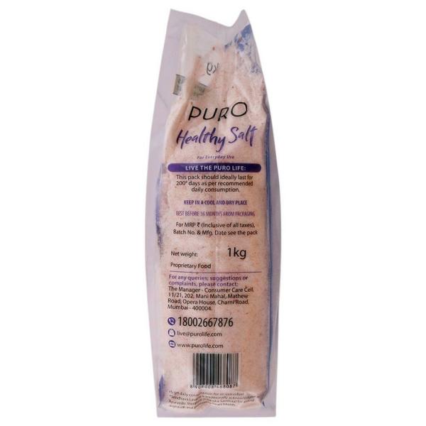 Puro Healthy Salt 1 kg - JioMart