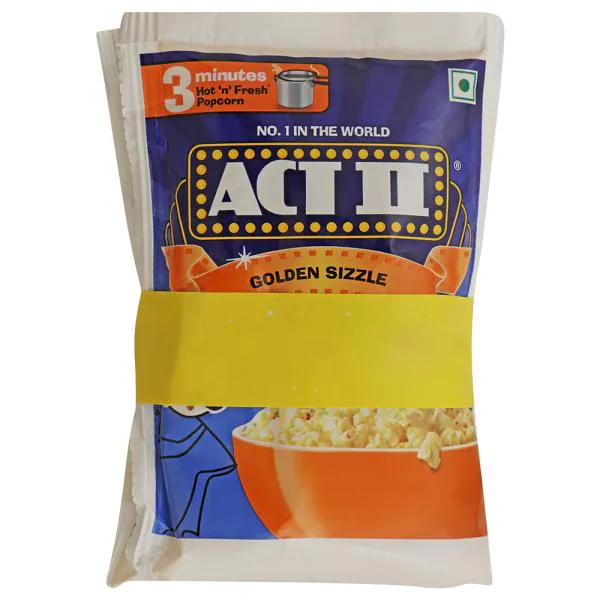 Act II Golden Sizzle Popcorn 60 g (3 pcs) - JioMart