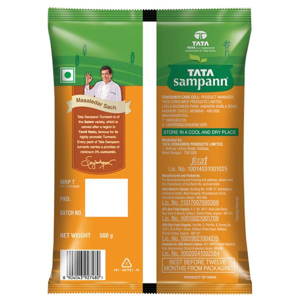 Tata Sampann Turmeric Powder 500 g - JioMart