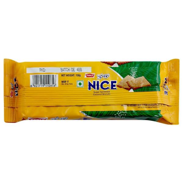 Parle 20-20 Nice Coconut Biscuits 150 g - JioMart