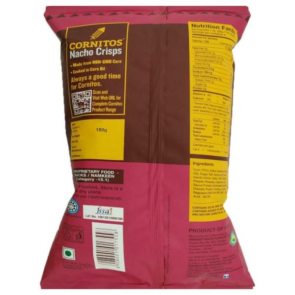 Cornitos Sweet Chilli Nacho Crisps 150 g - JioMart