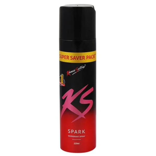 Kamasutra Spark Deodorant Spray for Men 220 ml - JioMart