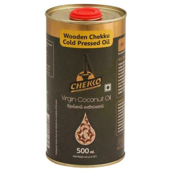 Chekko Virgin Coconut Oil 500 ml - JioMart