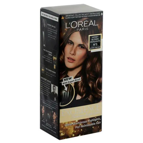 L'Oreal Paris Excellence Fashion Highlights Hair Colour, Honey Blonde ...