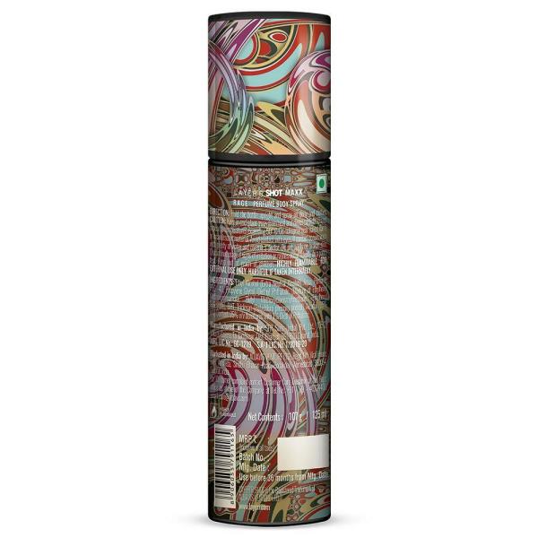 Layer'r Shot Maxx Rage Perfume Body Spray 125 ml - JioMart