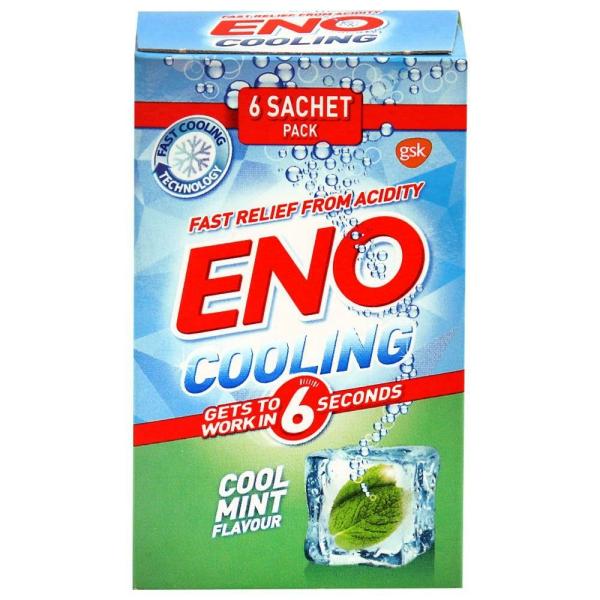 Eno Cooling Cool Mint Flavour Digestive Care 5 g (Pack of 6) - JioMart
