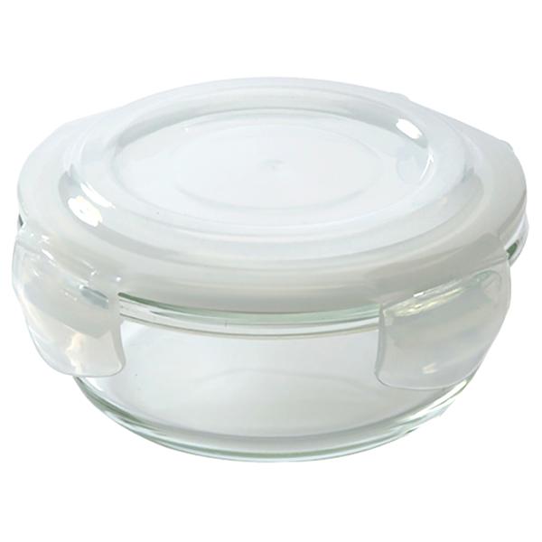 Borosil Klip-N-Store Transparent Round Borosilicate Airtight Container ...