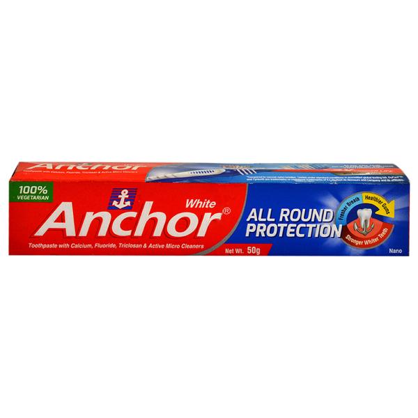 Anchor White All Round Protection Toothpaste 50 g - JioMart