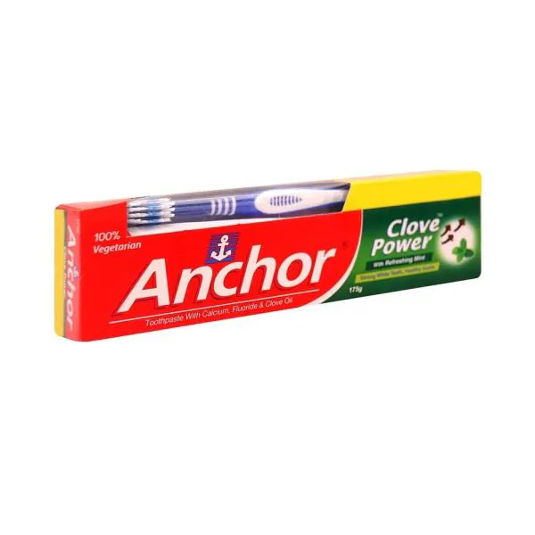 Anchor Clove Power Toothpaste 20 g (With Free Toothbrush) - JioMart