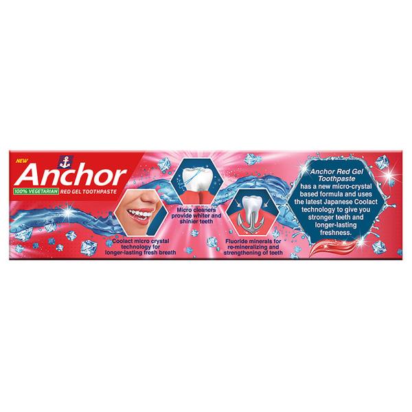 Anchor Cooling Fresh Gel Toothpaste 150 g (With Free Brush) - JioMart