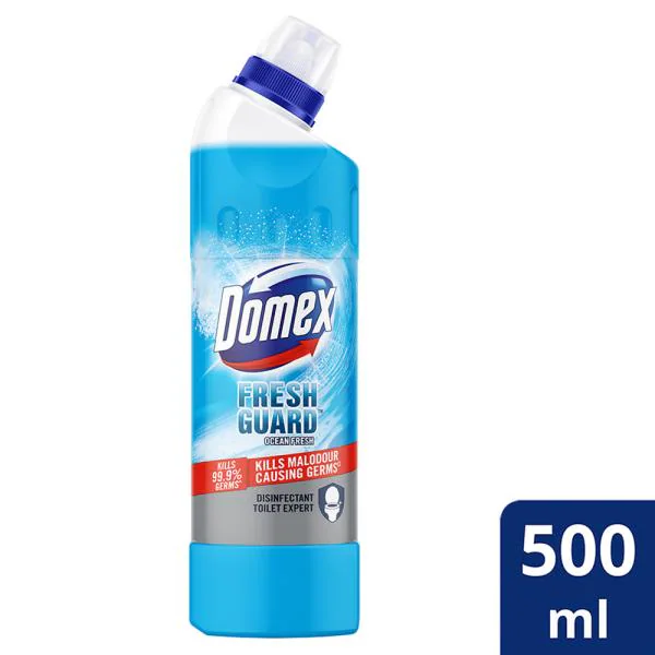 Domex Fresh Guard Ocean Fresh Disinfectant Toilet Expert 500 ml - JioMart