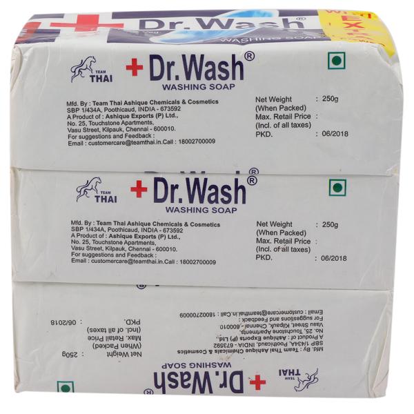 Dr.Wash Washing Soap 250 g (Pack of 3) - JioMart