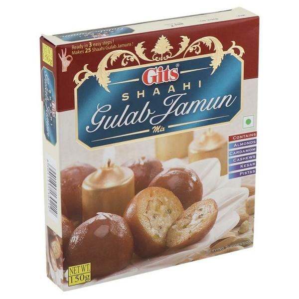 Gits Shahi Gulab Jamun Mix 150 g - JioMart