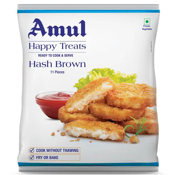 Amul Happy Treats Hash Brown 360 g - JioMart