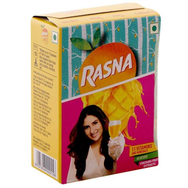 Rasna Fruit Fun Mango Instant Drink Mix 12 Servings - JioMart