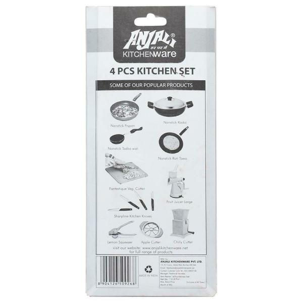 Anjali Kitchen Black Utility Set (4 pcs) - JioMart
