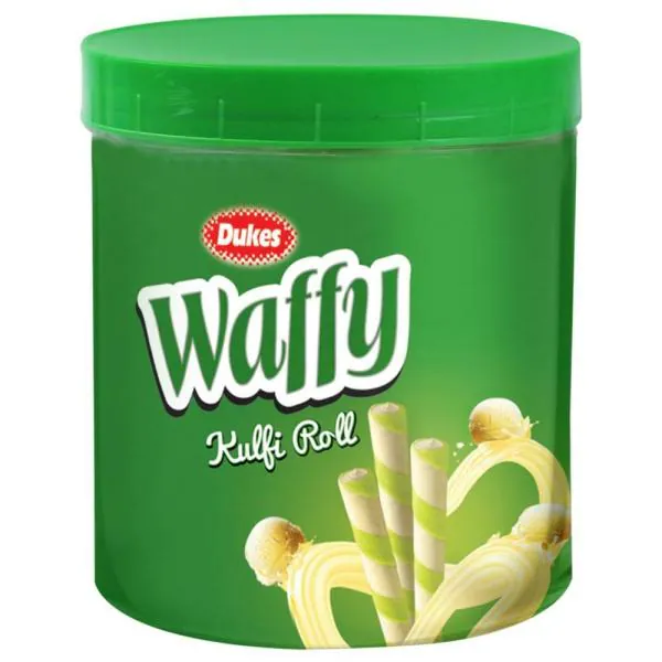 Dukes Waffy Kulfi Wafer Rolls 250 g - JioMart