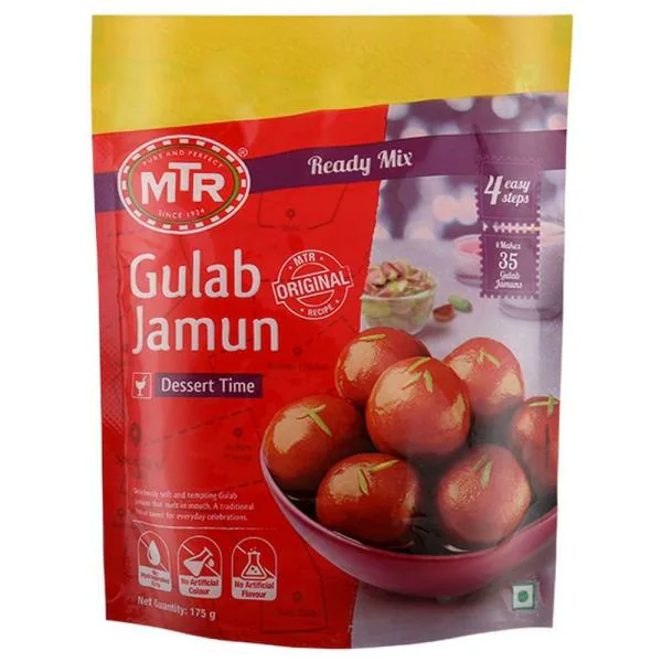 MTR Instant Gulab Jamun Mix 175 g - JioMart