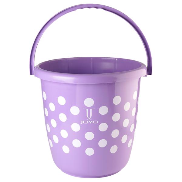 Joyo Rainbow Assorted Printed Plastic Bucket 17 L - JioMart