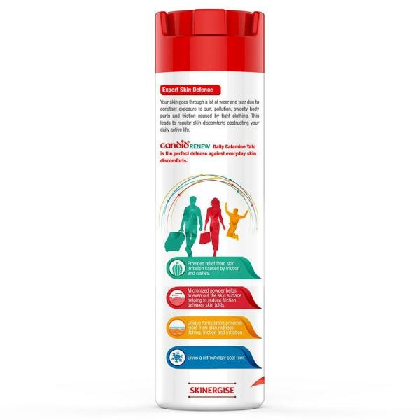 Candid Renew Expert Skin Defence Daily Calamine Talc 250 g - JioMart