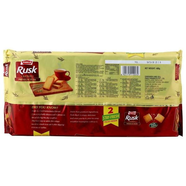 Parle Elaichi Rusk 400 g - JioMart