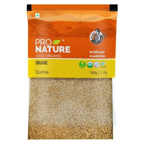 Pro Nature Organic Quinoa Seeds 500 g - JioMart