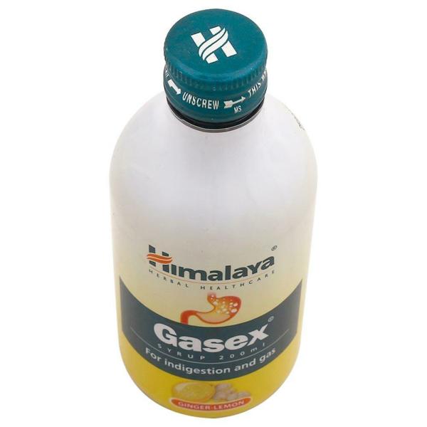 Himalaya Wellness Ginger-Lemon Gasex Syrup 200 ml - JioMart