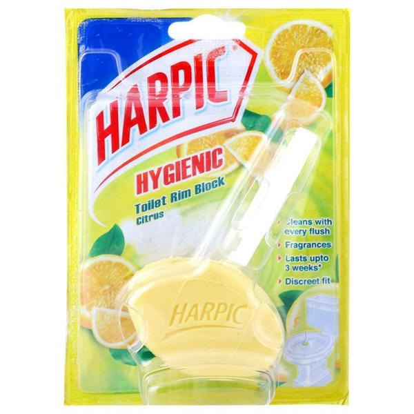 Harpic Hygenic Citrus Toilet Rim Block 26 g - JioMart