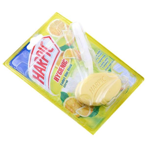 Harpic Hygenic Citrus Toilet Rim Block 26 g - JioMart