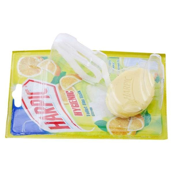 Harpic Hygenic Citrus Toilet Rim Block 26 g - JioMart