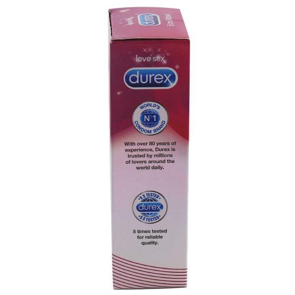 Durex Extra Ribbed Condoms 10 pcs - JioMart