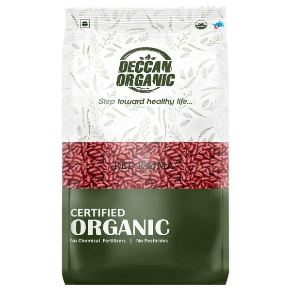 Deccan Organic Red Rajma 500 g - JioMart