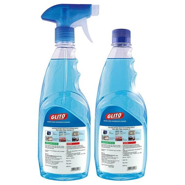 Glito Glass & Household Cleaner 500 ml (Buy 1 Get 1 Free) - JioMart