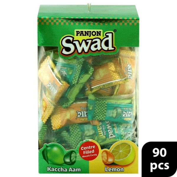 Swad Kaccha Aam & Lemon Candy 90 pcs - JioMart