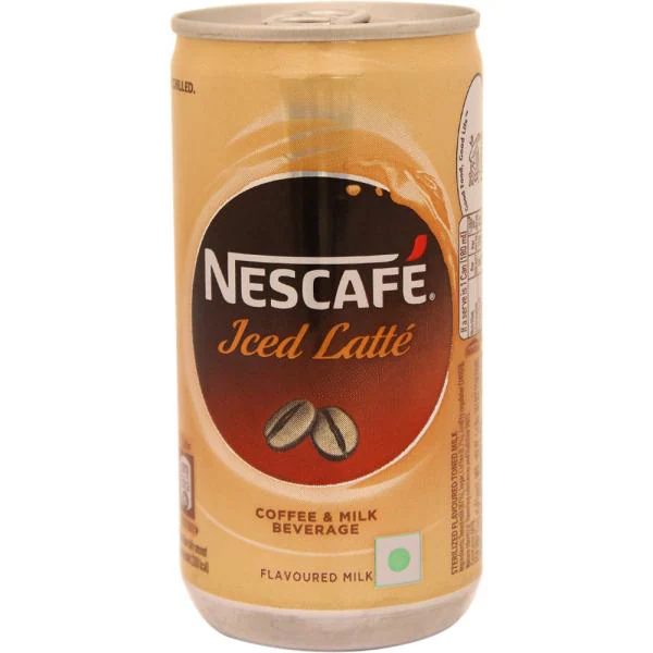 Nescafe Iced Latte Coffee & Milk Beverage 180 ml (Can) - JioMart