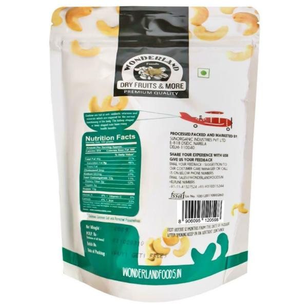 Wonderland Foods Premium Roasted & Salted Cashews 400 g (Pack of 2) - JioMart