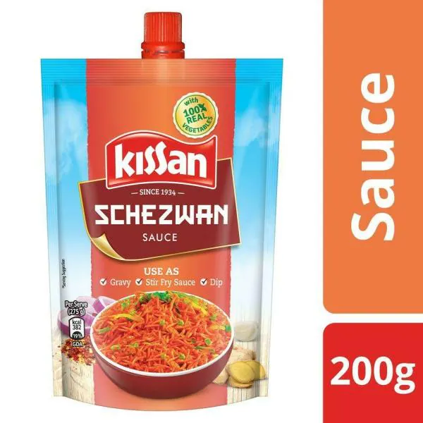 Kissan Schezwan Sauce 200 g - JioMart