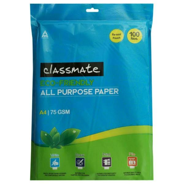 Classmate All Purpose Paper (100 sheets) - JioMart