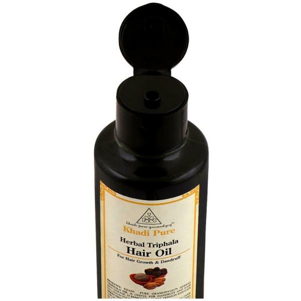 Khadi Pure Herbal Triphala Hair Oil 210 ml - JioMart