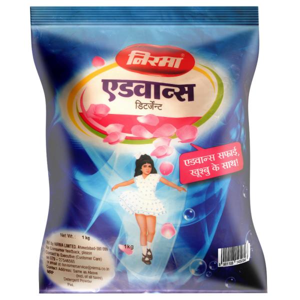 Nirma Advance Detergent Powder 1 kg - JioMart