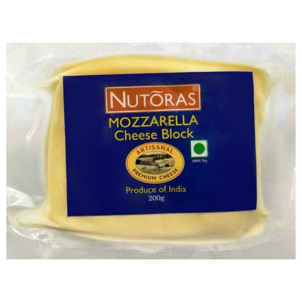 Nutoras Mozzarella Cheese Block 200 g (Pack) - JioMart