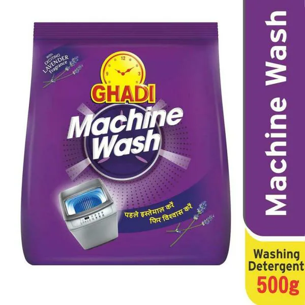 Ghadi Machine Wash Detergent Powder 500 g - JioMart