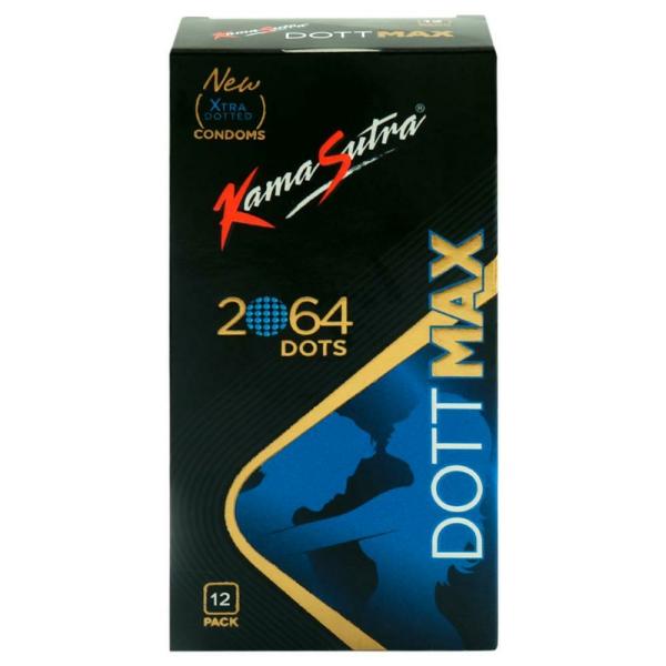 KamaSutra Dott Max Condoms 12 pcs - JioMart
